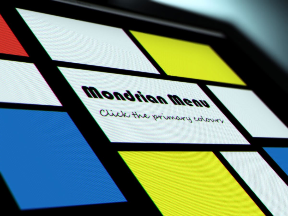 Mondrian Menu - The Elearning Laboratory